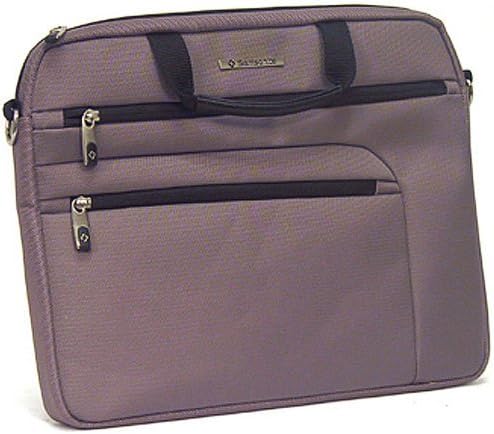 Amazon.com: Business/Computer Cases 15.4" Nylon Laptop Bag Silver ...