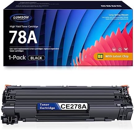 78A Toner Cartridge CE278A High Yield Replacement for HP 78A Pro P1560 ...