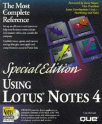 Amazon | Using Lotus Notes 4 | Richards, Cate, Williams, Mark, Hatter ...