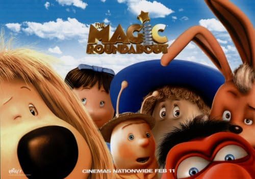 The Magic Roundabout Movie Poster : Amazon.co.uk: Home & Kitchen