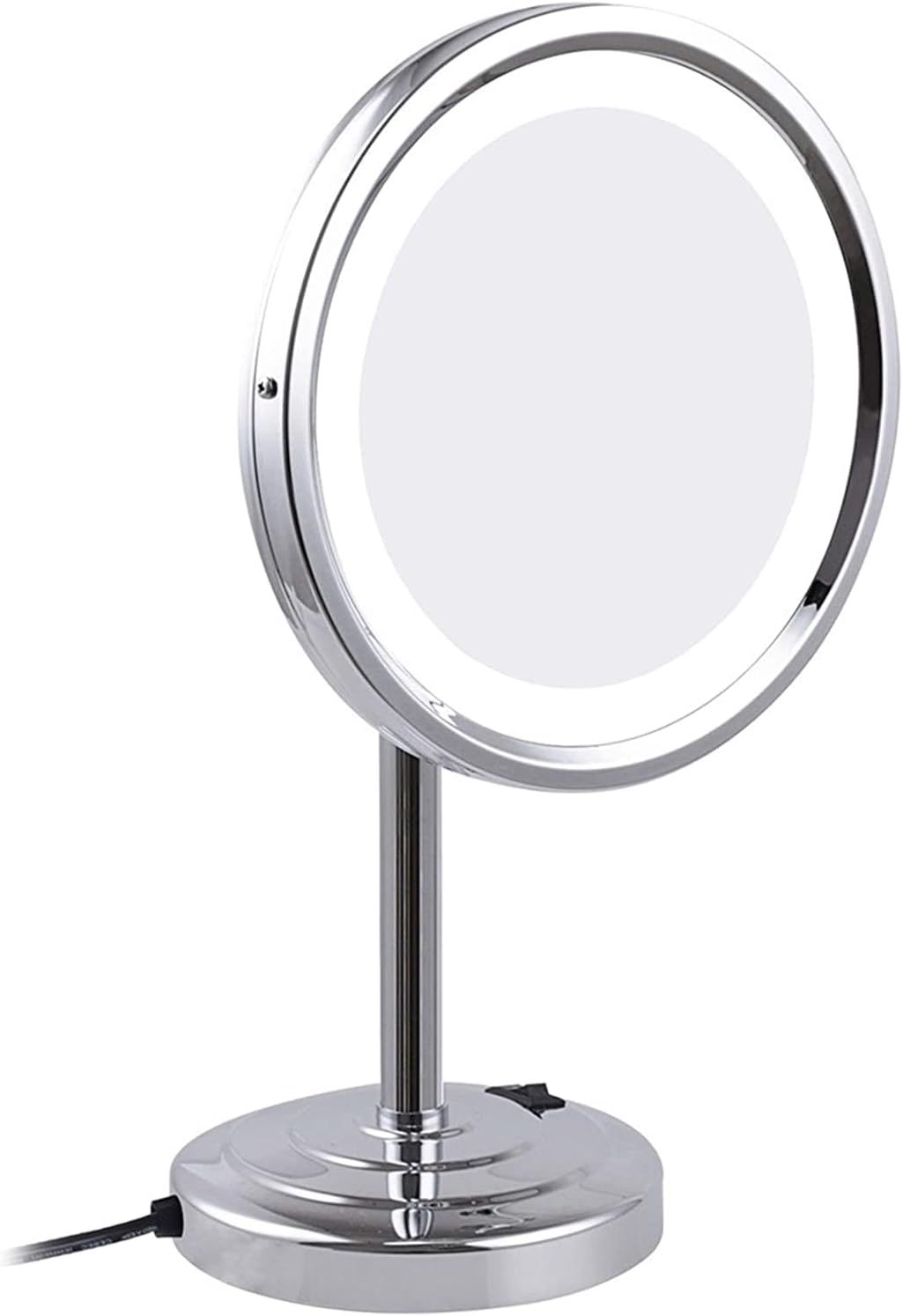 Amazon.com - Standing LED Makeup Mirror with Light and 3X/5X/7X/10X ...