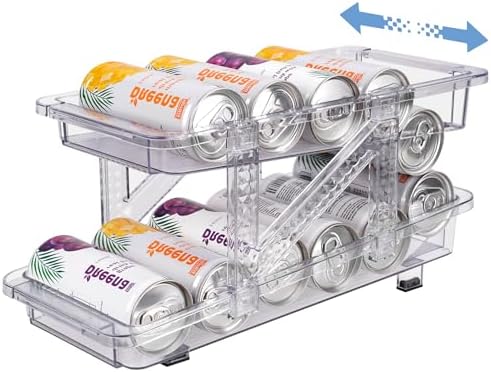 BingoHive Rolling Can Dispenser Fridge Beer Can Organiser Soda Can ...