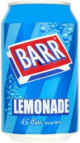 Barr Lemonade Fizzy Drink 330ml Case of 4 : Amazon.co.uk: Grocery