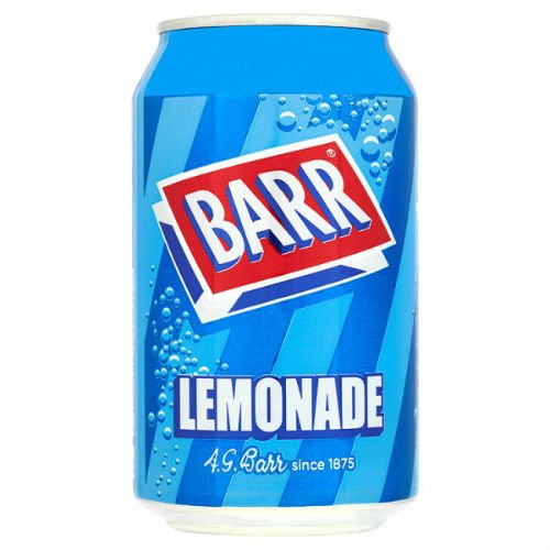 Barr Lemonade Fizzy Drink 330ml Case of 4 : Amazon.co.uk: Grocery