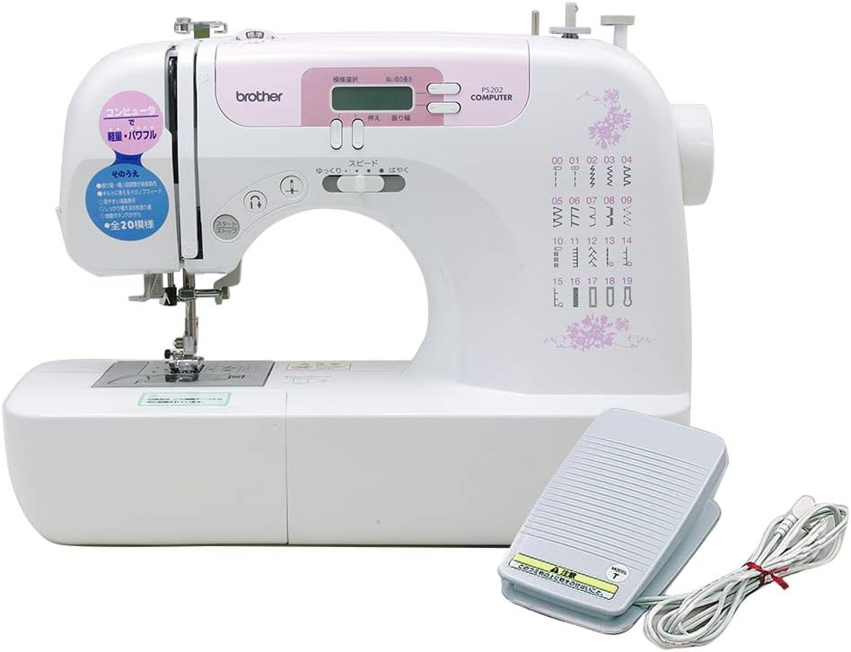 Amazon | 家庭用ミシン本体 『ブラザー PS202X』 brother ブラザー コンピューターミシン | ブラザー工業 | 電子ミシン