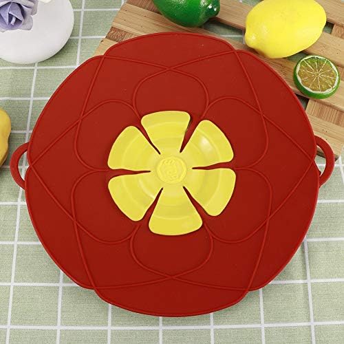 OYSIR 2Pcs Spill Stopper Lid Cover,Boil Over Safeguard,Silicone Spill ...
