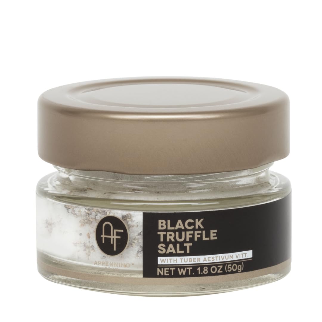 Amazon.com : Italian Black Summer Truffle Salt – Gourmet Truffle Salt ...