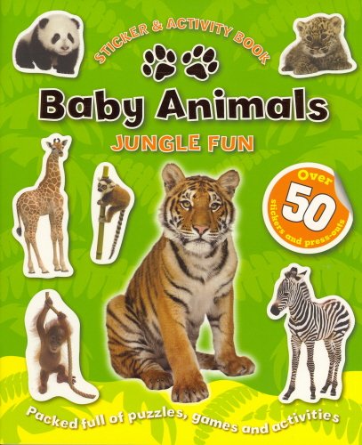 Baby Animals - Jungle (Sticker and Activity Book): Amazon.co.uk ...