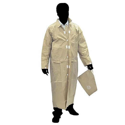 Buy Duckback Champ Khaki Polyester fabric Long Men's Raincoat Pack of 1 ...