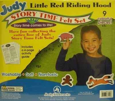 Little Red Riding Hood Nursery Story Time Felt Set: Carson-Dellosa ...