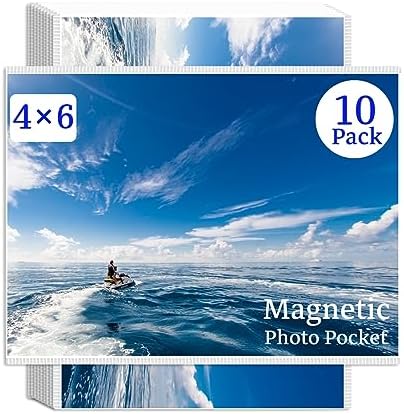 Amazon.com - 50 Pack Magnetic Photo Frames Magnetic Picture Frames for ...