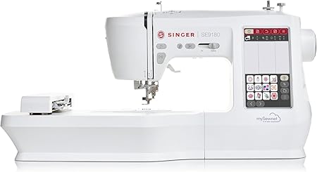 Amazon.com: SINGER SE9180 Sewing & Embroidery Machine | 250 Built-in ...
