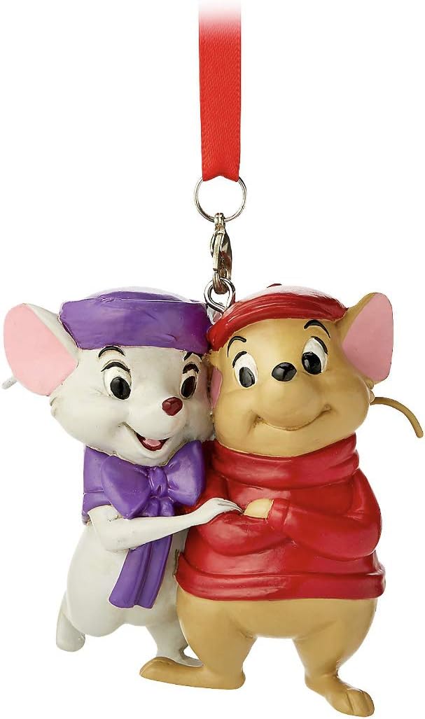 Amazon.com: Disney Parks The Rescuers Bernard and Bianca Figurine 3D ...