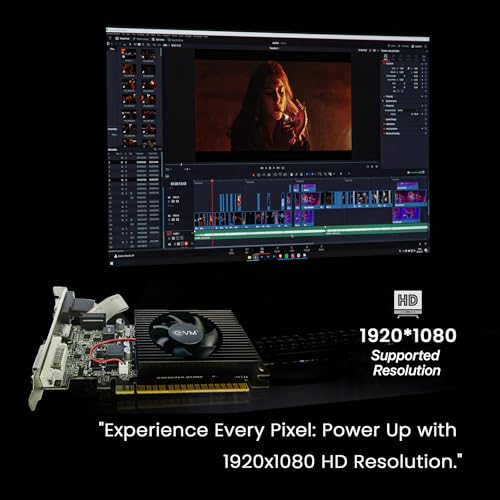 EVM 2GB Nvidia GeForce GT610 Graphics Card - DDR3 - VGA, HDMI, DVI ...