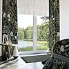 Amazon.com: LADYVOGUE Botanical Curtains 100% Blackout 2 Panels Set Green Plant Black Out ...