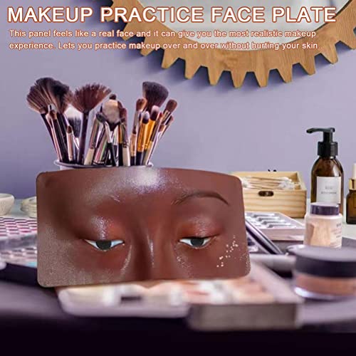 Makeup Practice Face – Silicone Face Eye Makeup Practice Board, Pad ...