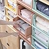 BTGGG 4 Pack Mix-Color Wardrobe Storage Organiser Stackable Drawer ...