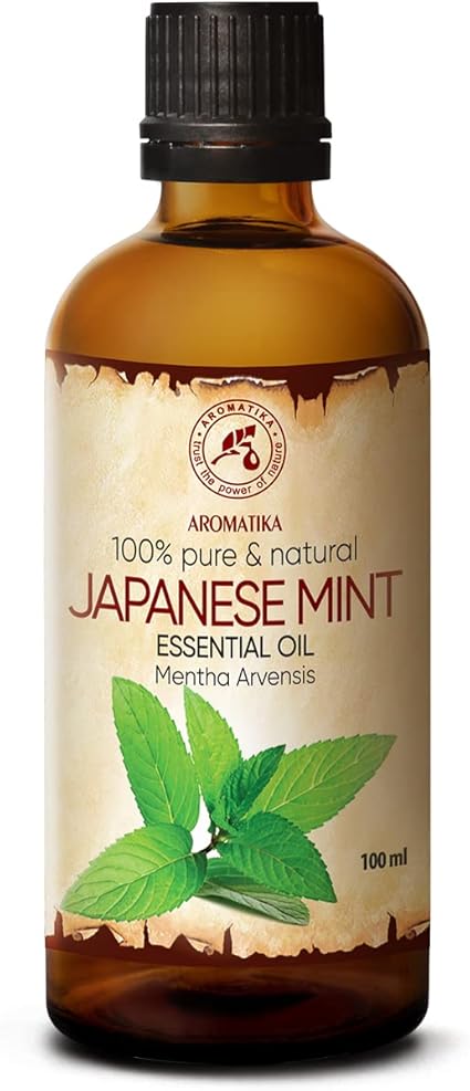 Japanisches Minzöl 100 ml - Mentha Arvensis - Reines & Natürliche Minz Ätherisch Öl ...