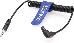 Amazon.com : Eonvic 3.5mm to C3 3pin Female Camera Shutter Connecting Cable for Canon EOS ...