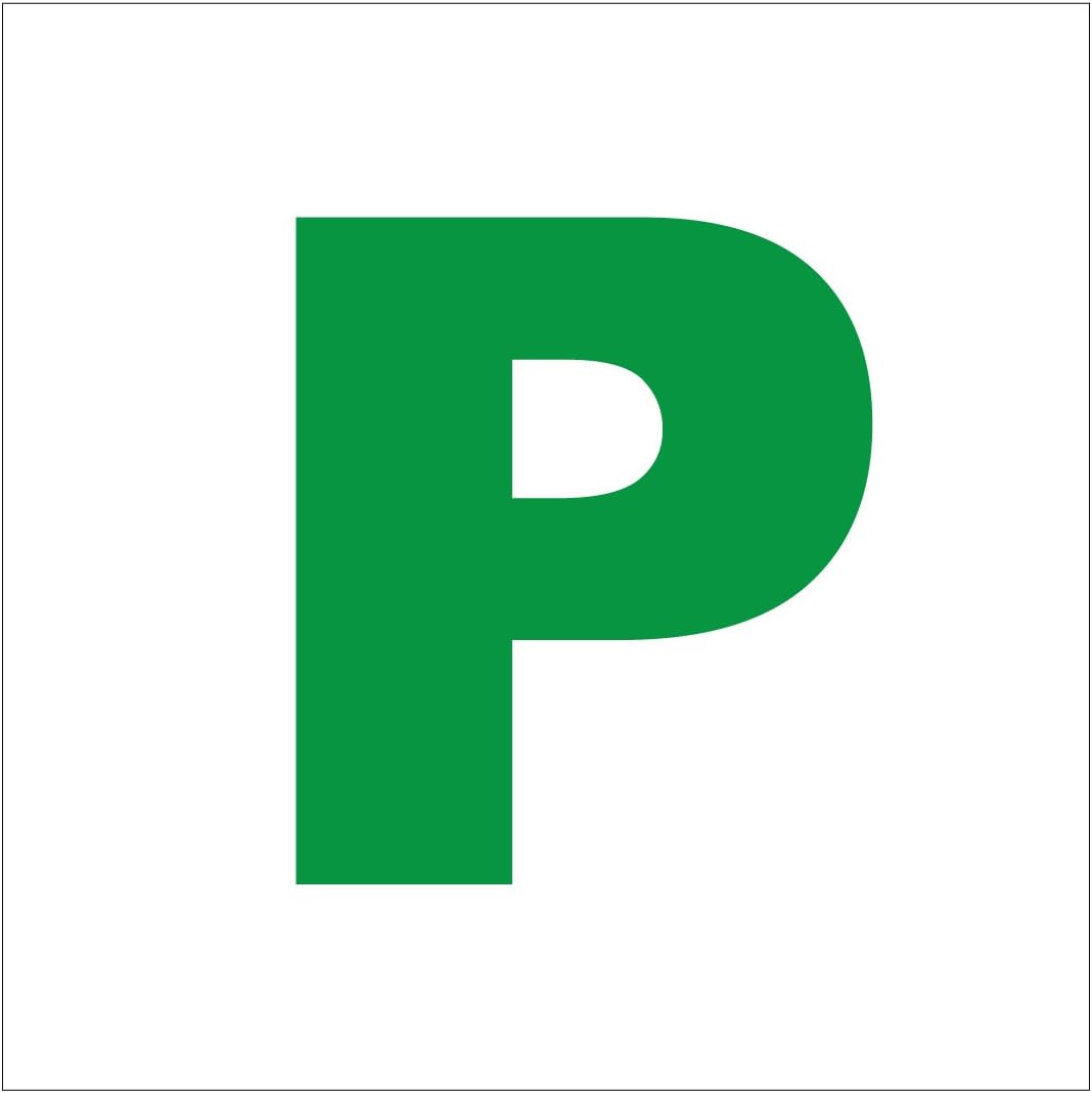 AA Fully Magnetic P Plates for Recently Qualified Drivers - AA0347 ...