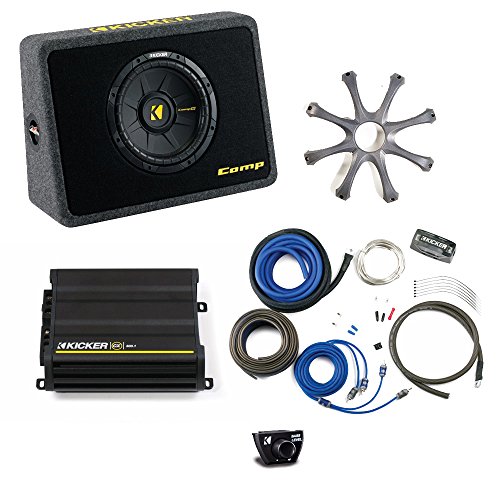 Buy KICKER Bass Package - 10" CompS in ported Truck Box with CX300.1 ...