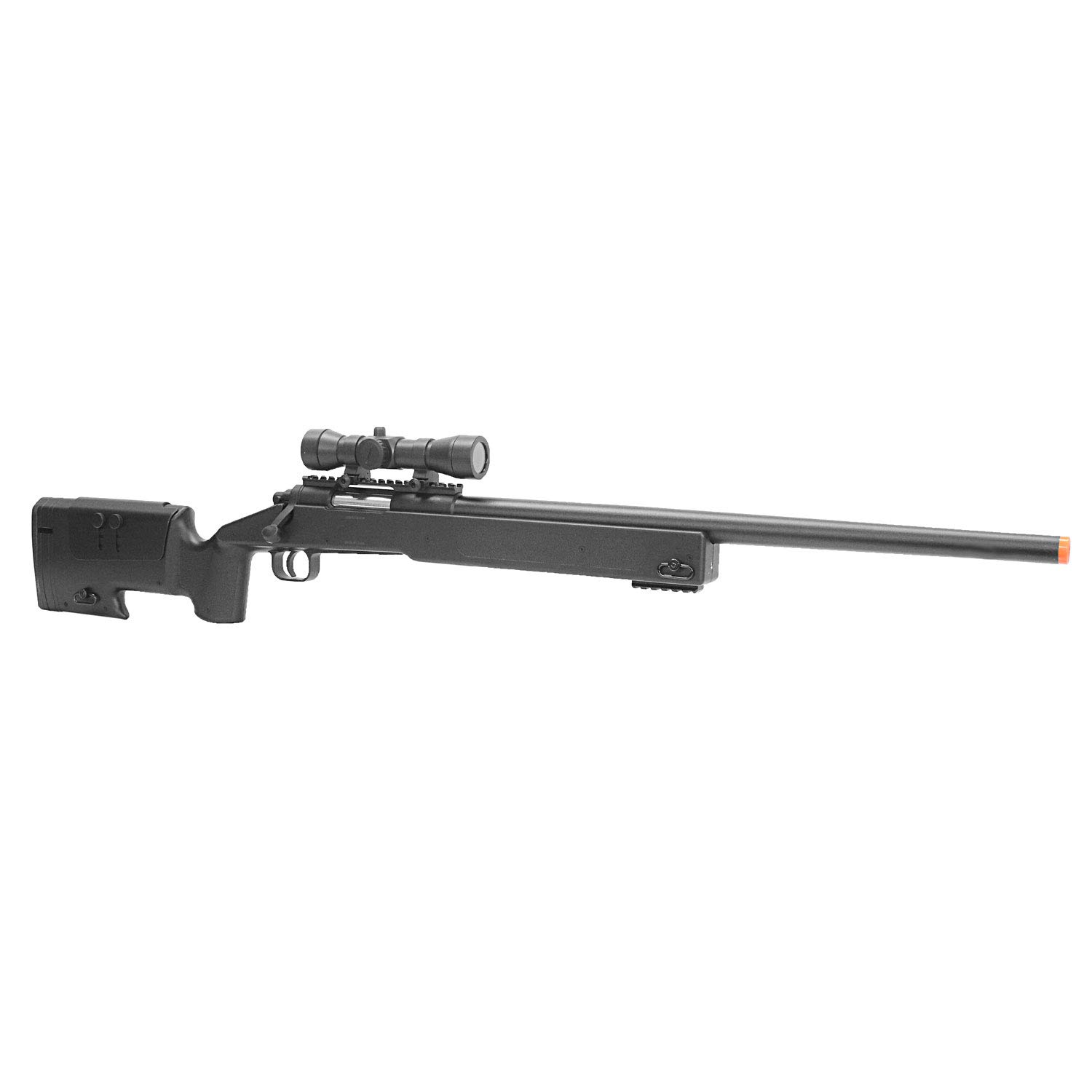 BBTac Airsoft Sniper Rifle M62 - Bolt Action Powerful Spring Airsoft ...