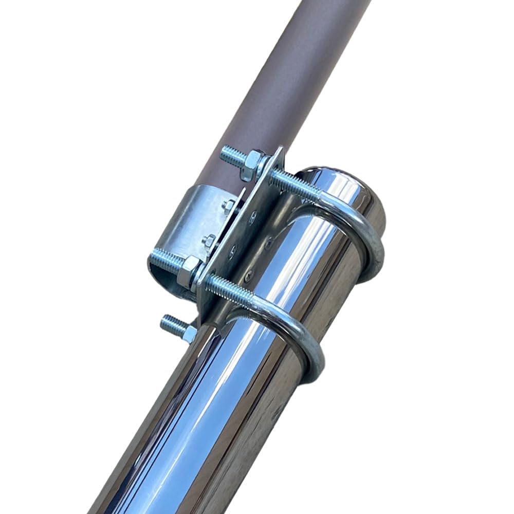 Snapklik.com : Sactulaz Antenna Mast Pipe Mount And Flag Pole Adapter Works