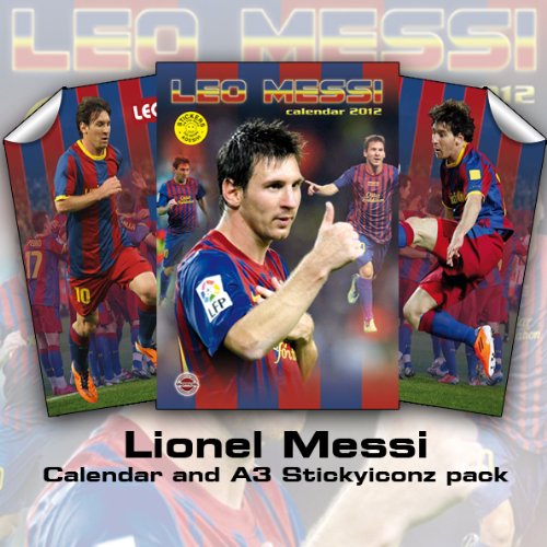 Amazon.in: Buy Lionel Messi Calendar and A3 Twin Sheet Sticker Set ...