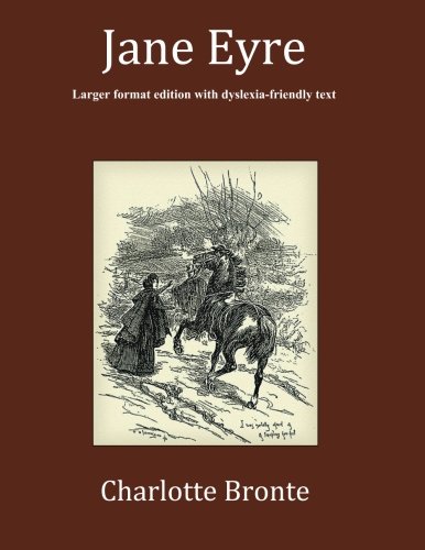 Amazon.co.jp: Jane Eyre: Large format edition with dyslexia-friendly ...