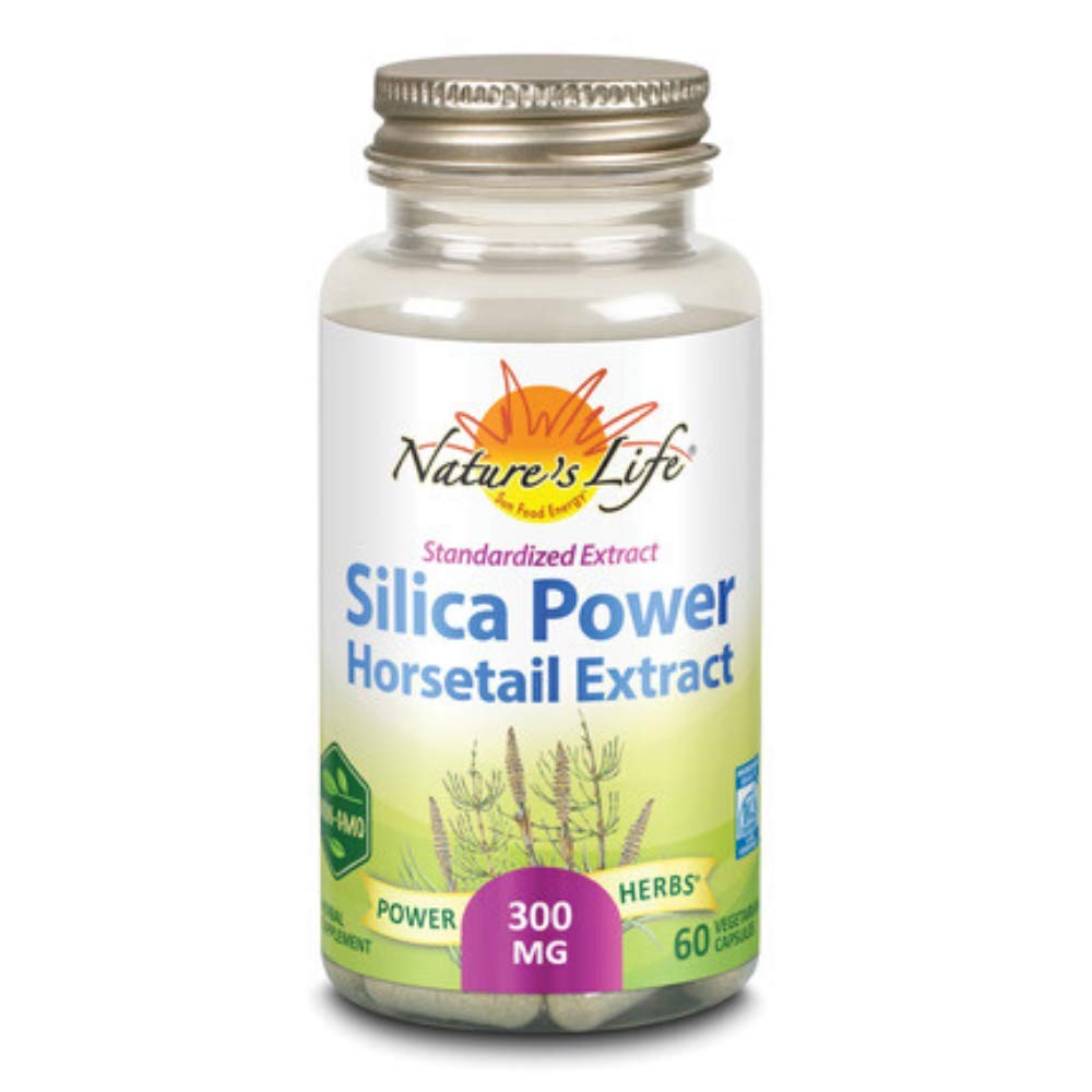 Amazon.com: Nature's Life Silica-Powder Capsules | 60 Count : Health ...