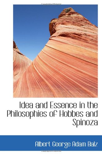 Amazon.com: Idea and Essence in the Philosophies of Hobbes and Spinoza ...