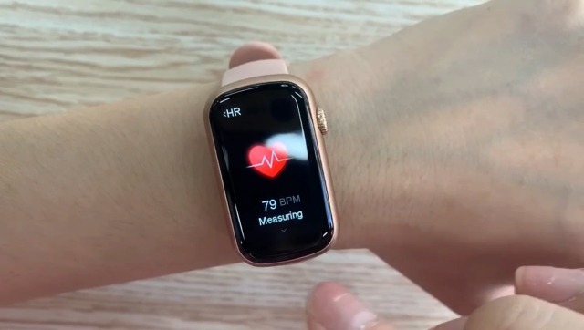 Watch HM08 smart watch function display on Amazon Live