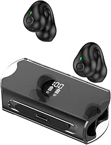 Ear Clips Ear Buds Wireless, Painless Open Ear Bone Conduction ...