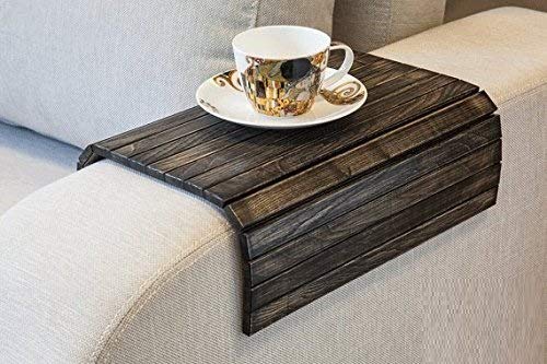 AD Planet Modern Multi-Purpose Flexible & Rollable Sofa Arm Mat Tray ...