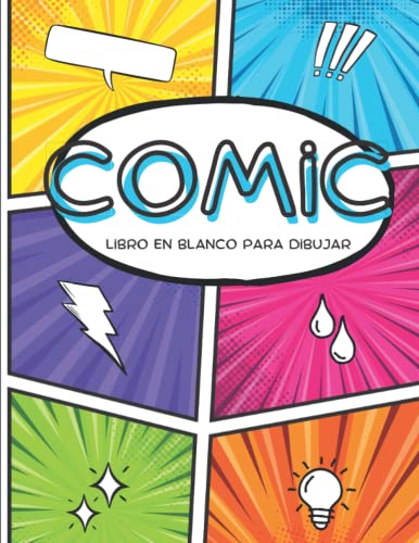 Cómic blanco: 120 plantillas diferentes adiciones gráficas.