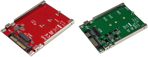 Amazon.com: StarTech.com M.2 PCI-e NVMe to U.2 Adapter and M.2 SATA SSD ...