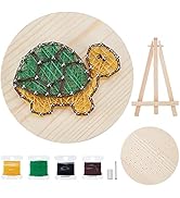 WEBEEDY 3D String Art Kit DIY Sea Turtle String Arts and Crafts Kit for ...