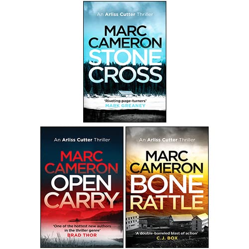 Marc Cameron 3 Books Collection Set(Bone Rattle, Open Carry, Stone ...