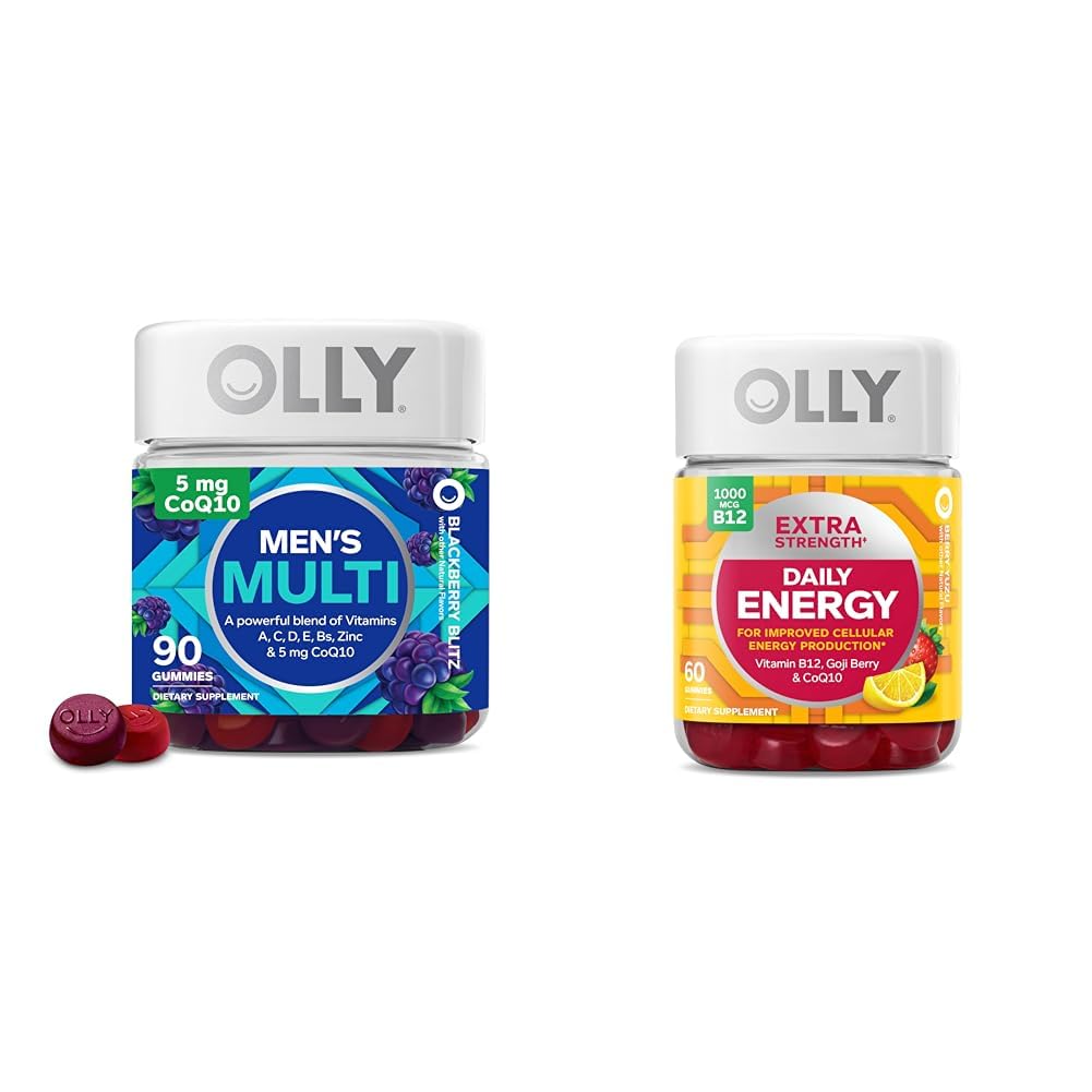 Amazon.com: OLLY Men's Multivitamin Gummy, Overall Health and Immune ...