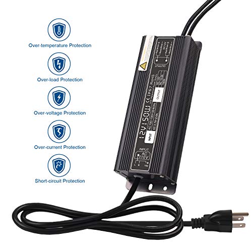 Snapklik.com : 150W LED Driver 12V Waterproof IP67 LED Power Supply ...