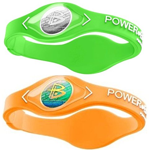 Power Balance Silicone Sports Wristbands-Cypress-Orange-PB-Lime-M-Pack ...