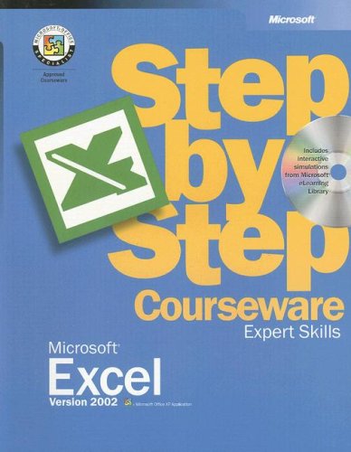 Microsoft Excel Version 2002 Step-by-Step Courseware Expert Skills ...