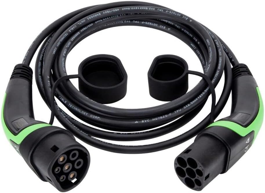 EV Power - Type 2 Extension Cable (Type 2 to Type 2 Extension Cable ...
