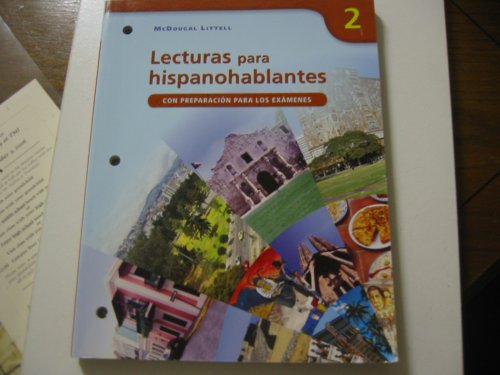 Amazon.com: Lecturas Para Hispanohablantes 2: Con Preparacion Para Los ...