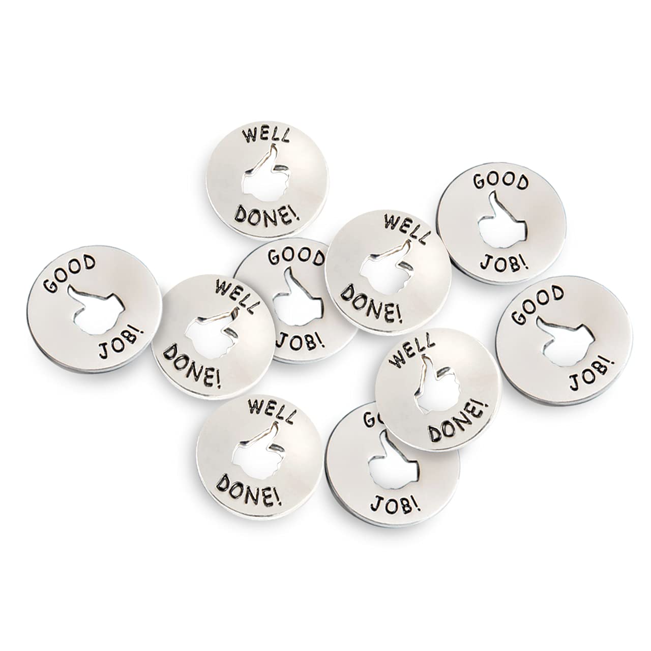 Good Job - Well Done Tokens (10/Set) | Encourage Sharing Appreciation ...