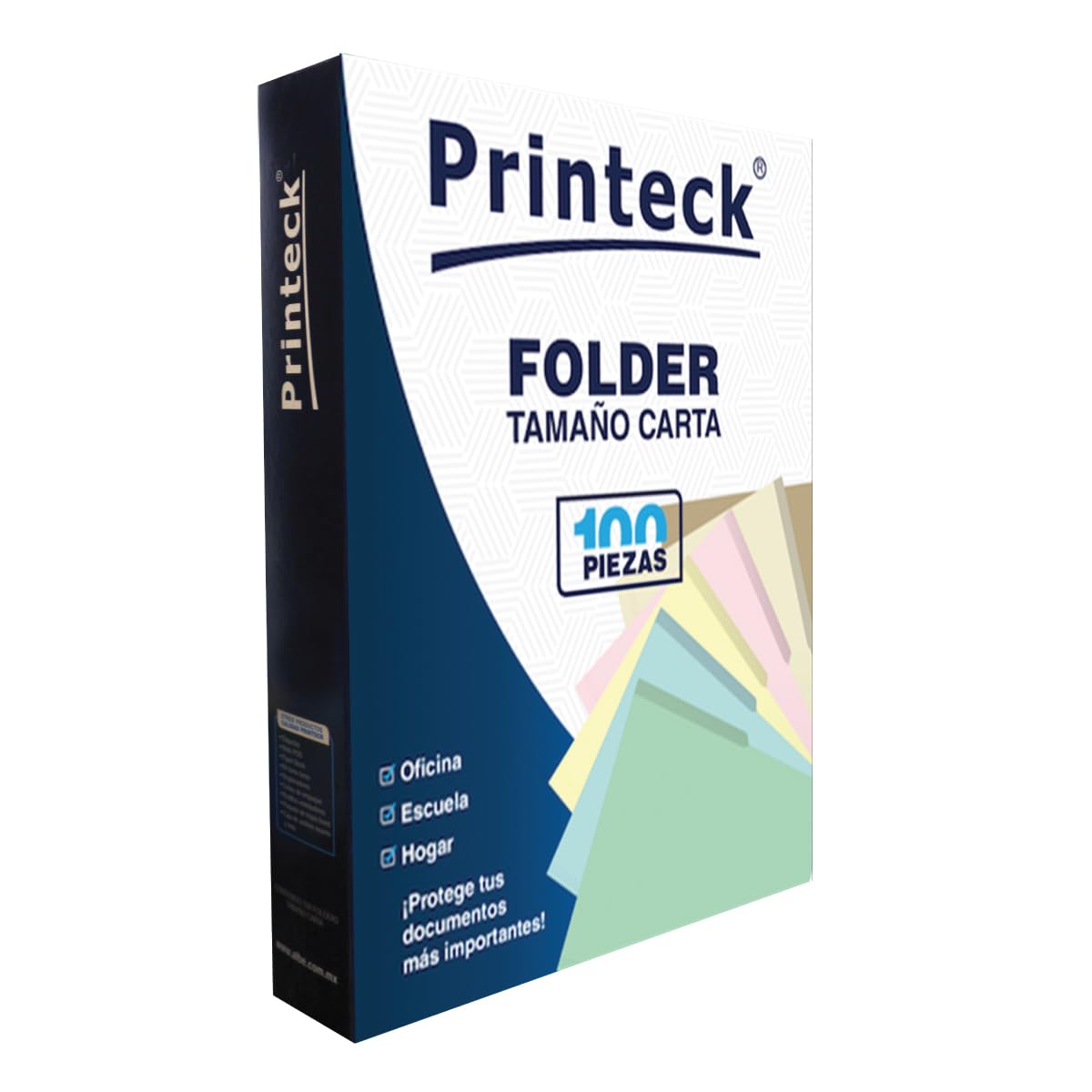 Folder Tamaño Carta color Crema PRINTECK (1, CREMA) : Amazon.com.mx ...