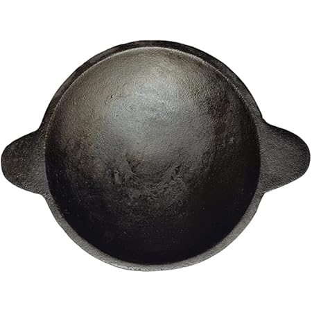 Buy The Indus Valley Pre-Seasoned Cast Iron Appam Pan | Appe Maker ...