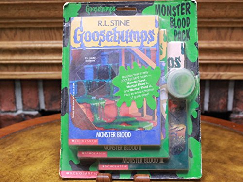 Buy The Goosebumps Monster Blood Pack/3 Books and Green Slime Book ...