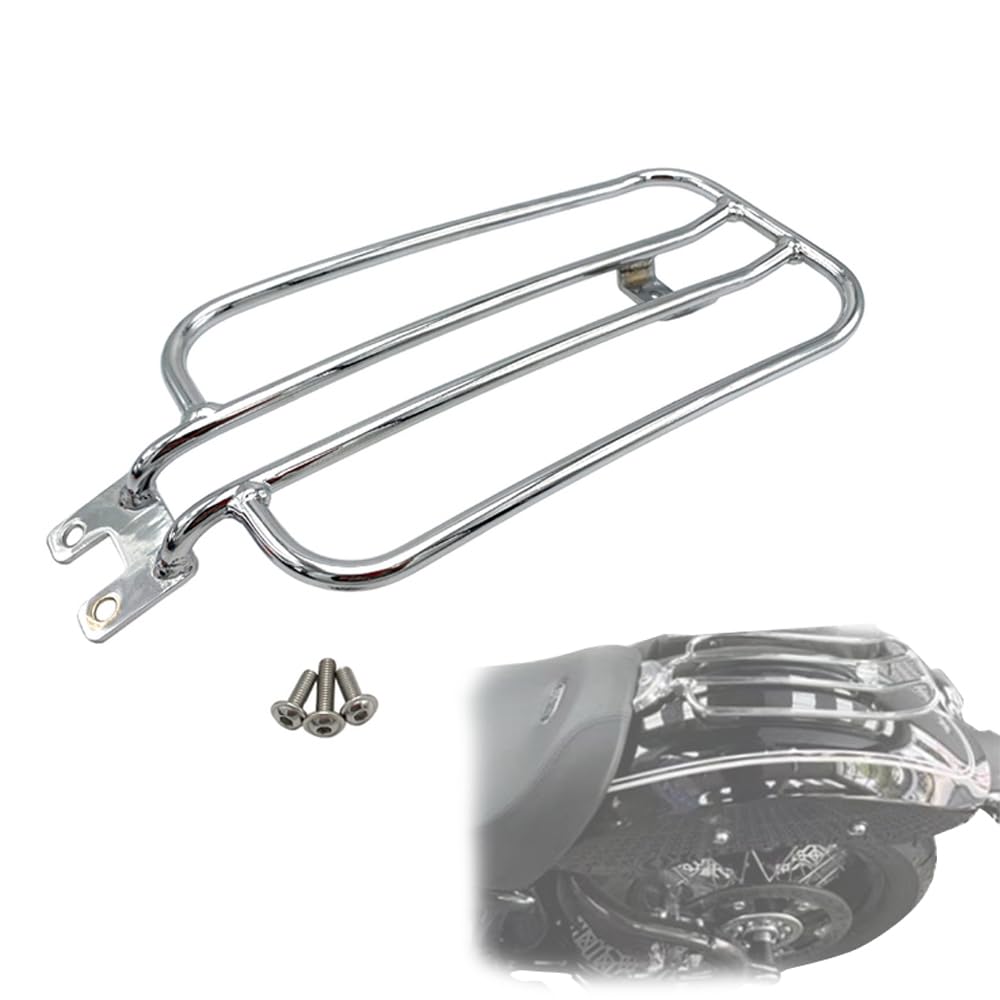 Amazon.com: Motorcycle Luggage Rack Solo Seat Luggage Support Bracket ...