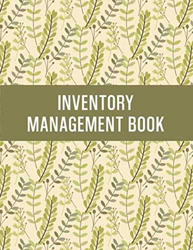 Inventory Management Book: Inventory Management Book - Large Inventory ...